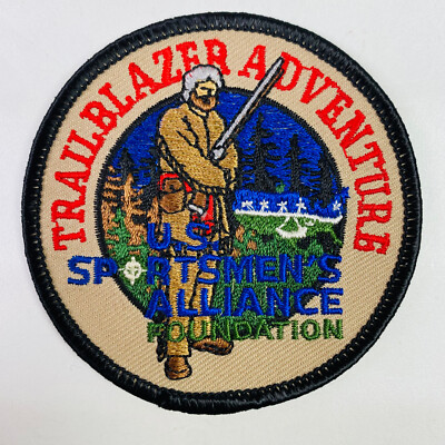 US Sportsmen's Alliance Foundation Trailblazer Adventure 3" Patch D1 | eBay