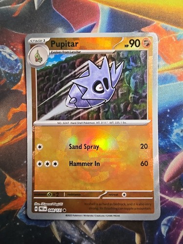 Pupitar (Poke Ball Pattern) 048/131 Sv: Prismatic Evolutions Holo | eBay