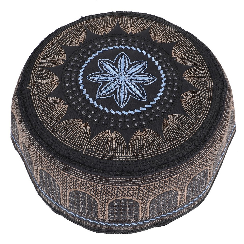 Muslim Prayer Hat Men Hat Islam Cap Unique Design Hat Ramadan Eid ...