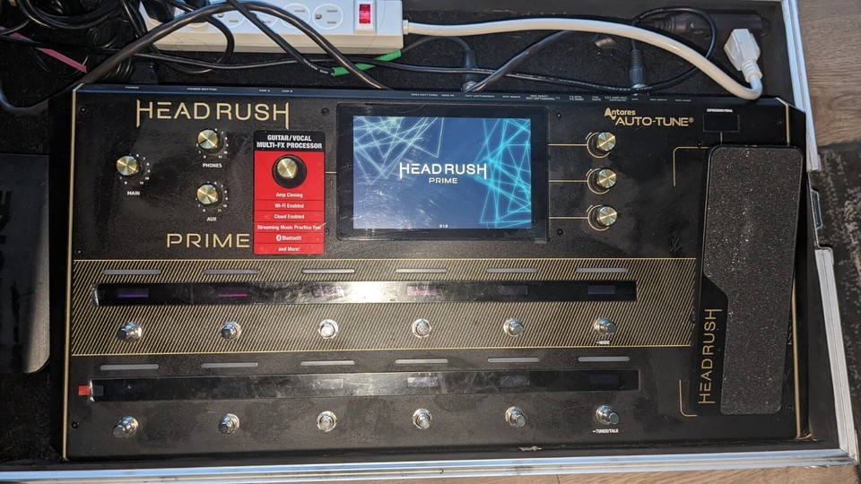 HeadRush Prime Guitar & Vocal Multi Effects Pedal & Amp Modeling ...