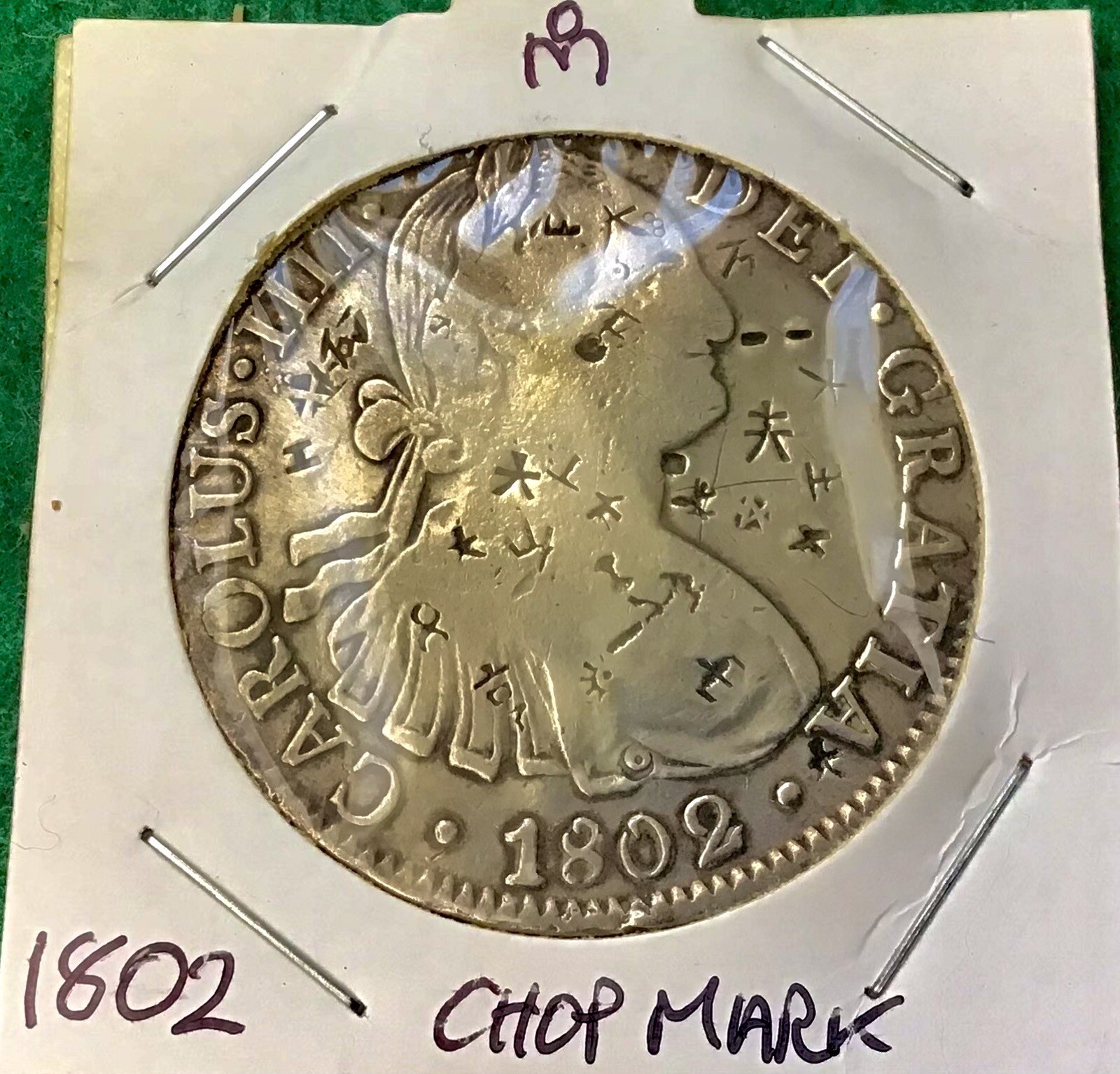 Mexico. 1802-MoFT 8 Reales.chop Marks AUSTRALIAN Proclamation Coin | eBay