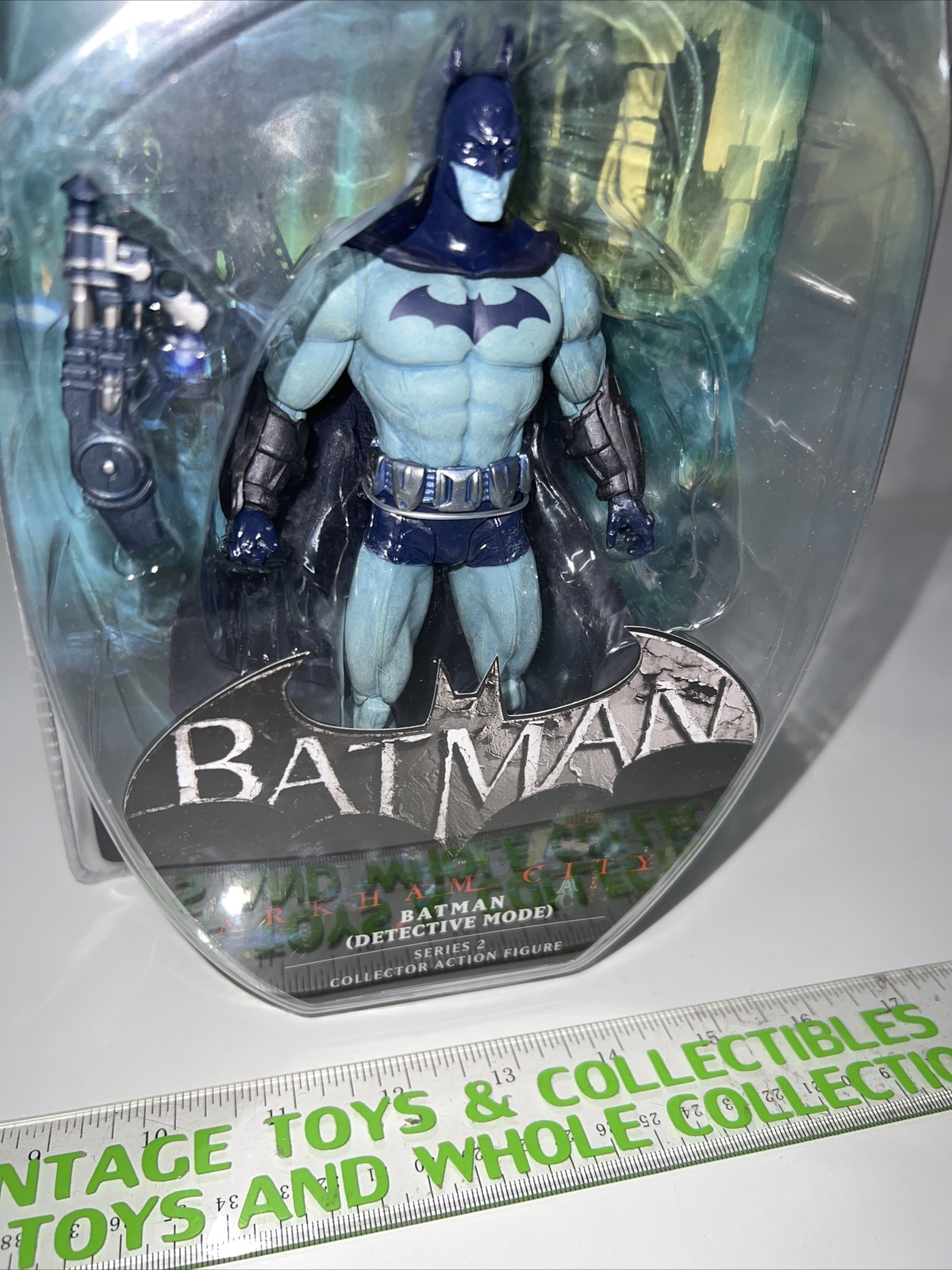 NEW DC DIRECT ARKHAM CITY SERIES 2 BATMAN DETECTIVE MODE VARIANT FIGURE ...