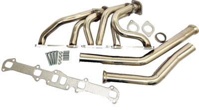 L6 144 170 200 250 CID Stainless Steel Manifold Exhaust Headers for ...