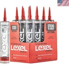 10.5oz Clear Lexel Adhesive Caulk - Exceptional Adhesion for DIY ...