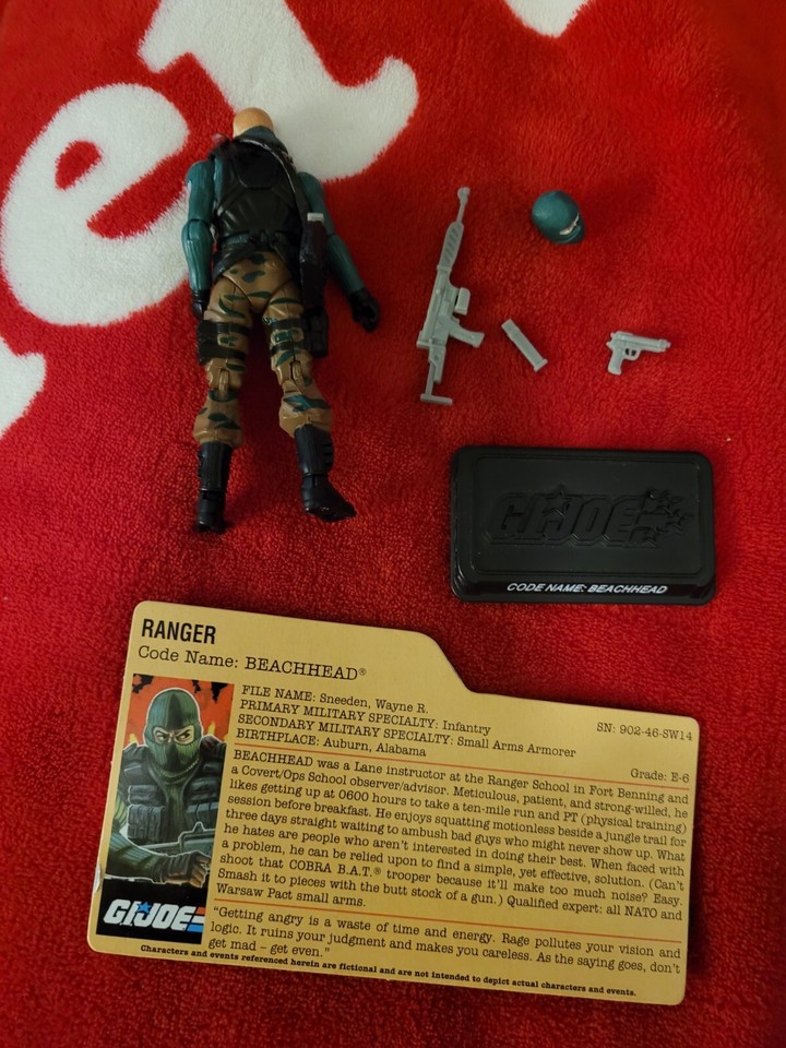 Modern GI Joe Action Figure 2008 Beach Head V11 Complete with FC | eBay