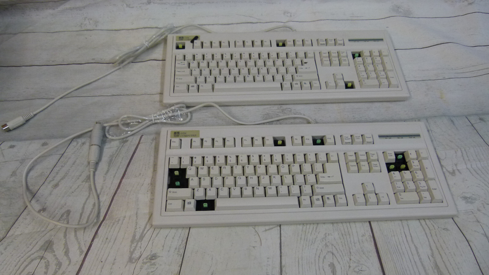 Lot of 2 - DTK Computer Model EBK-1068-9 Wired Keyboard | eBay