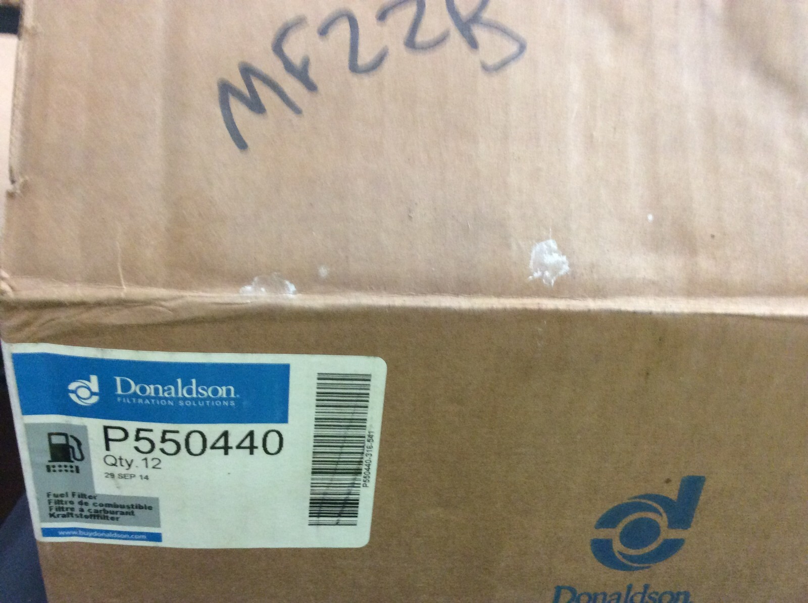 DONALDSON P550440 - Fuel filter cross reference