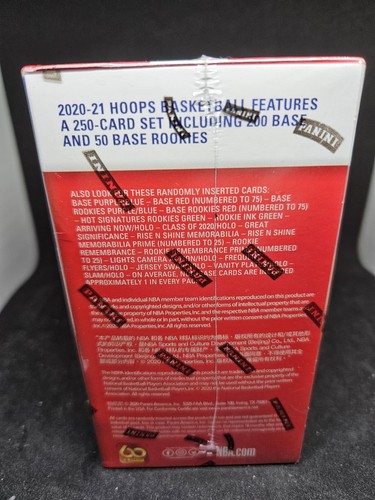 2020-21 Panini NBA Hoops Basketball Blaster Box -New Sealed- 1 Auto ...