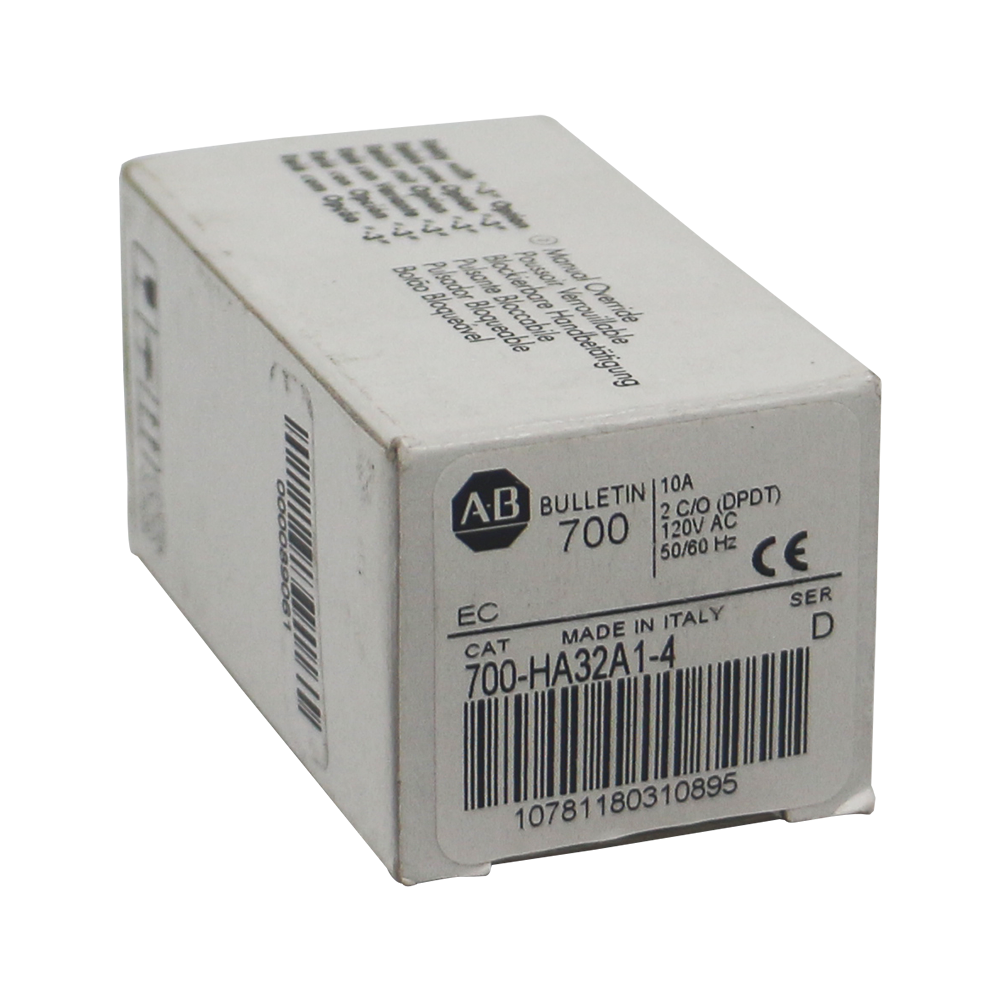 Brand New Allen Bradley 700-HA32A1 Relay, 120VAC, 10A, Late Date 1 Yr ...