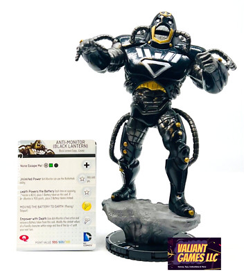 DC Heroclix Anti-Monitor (Black Lantern) #D-G001 w/ Card Wizkids ...