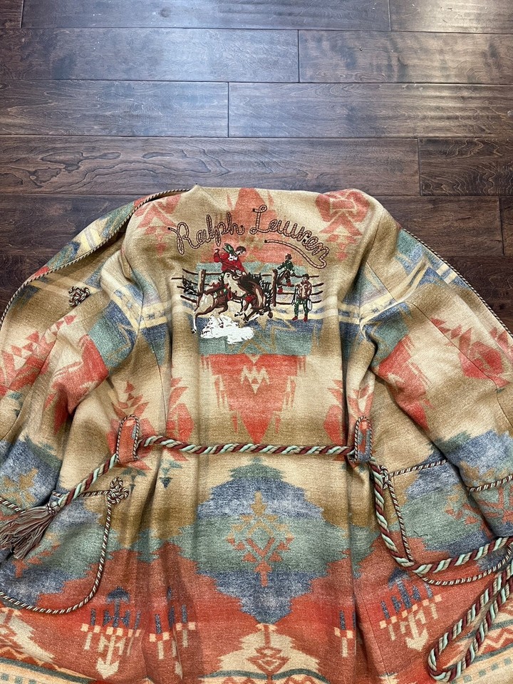 NWT RALPH LAUREN RODEO RRL POLO RANCH SPORTSMAN EQUESTRIAN BEAR SKI SZ ...