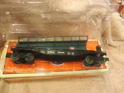 Lionel Pennsylvania PRR 36889 Barrel Ramp Flat Car w/ Barrels | eBay