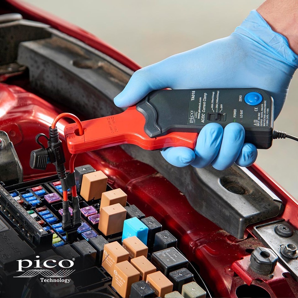 PicoScope 60 A AC/DC (low amps) current clamp Automotive Diagnostic ...