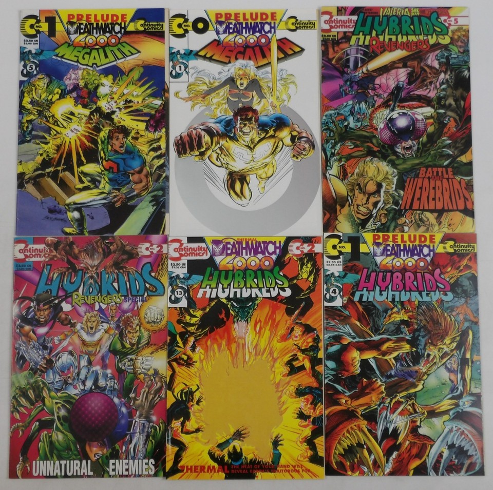 Lot of 34 Continuity Comics Comic Books - Neal Adams - Armor Megalith ...