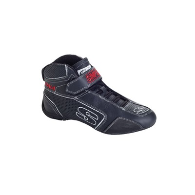 Simpson Racing Shoes DA130W; SFI 3.3/5 Black, White Mens 13 | eBay