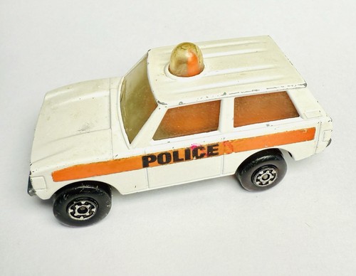 Police Patrol Rolamatics Matchbox Superfast No. 20 1970 Toy Range Rover ...