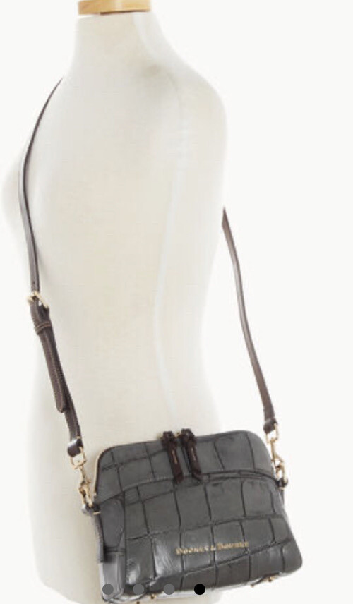 Dooney & Bourke Denison Cameron Crossbody Smoke Brown Tmoro Color | eBay