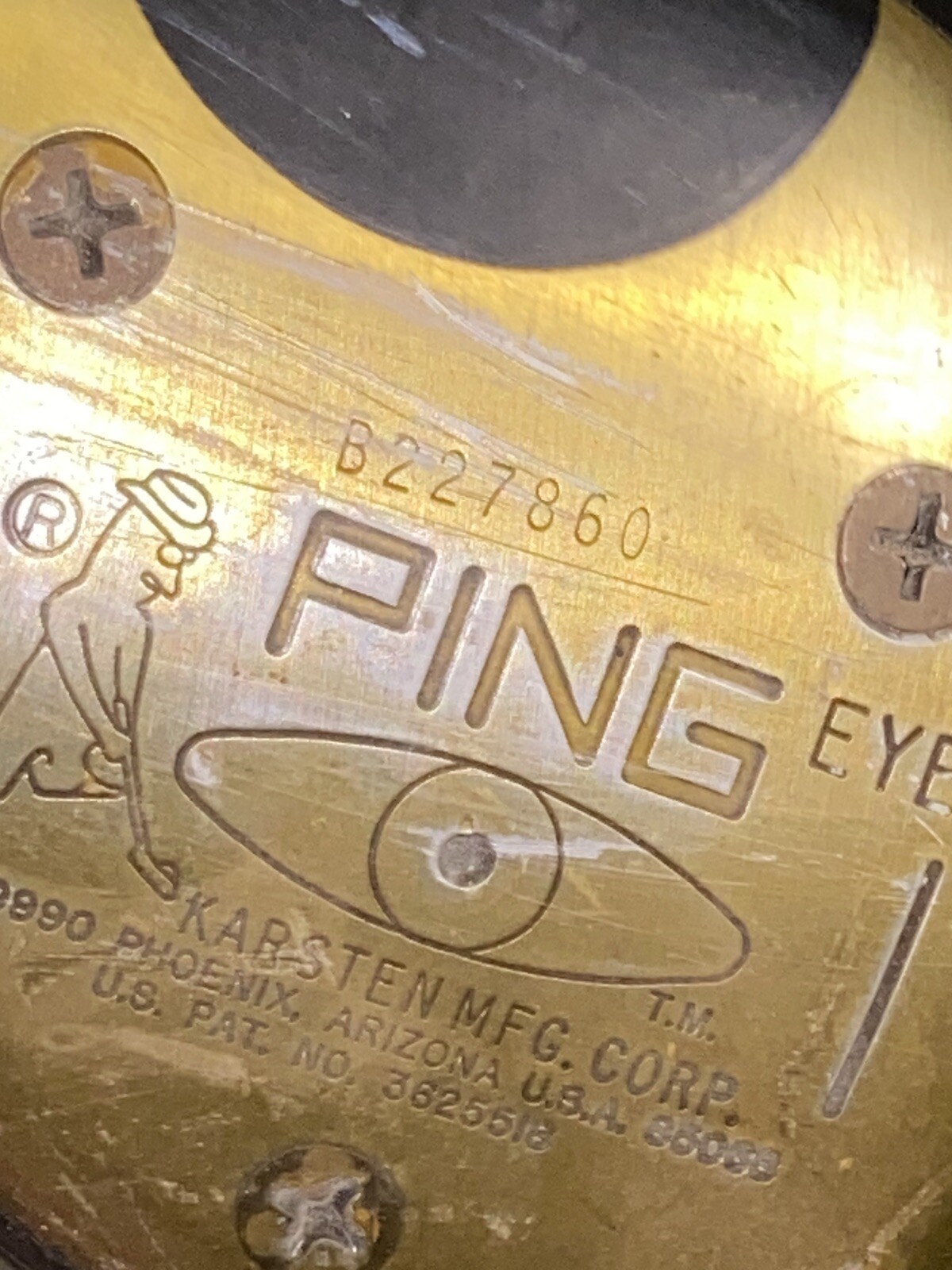 Vintage I2 Ping Karsten I Black Dot (7) Irons (1) Eye 2 1 Wood (8 ...