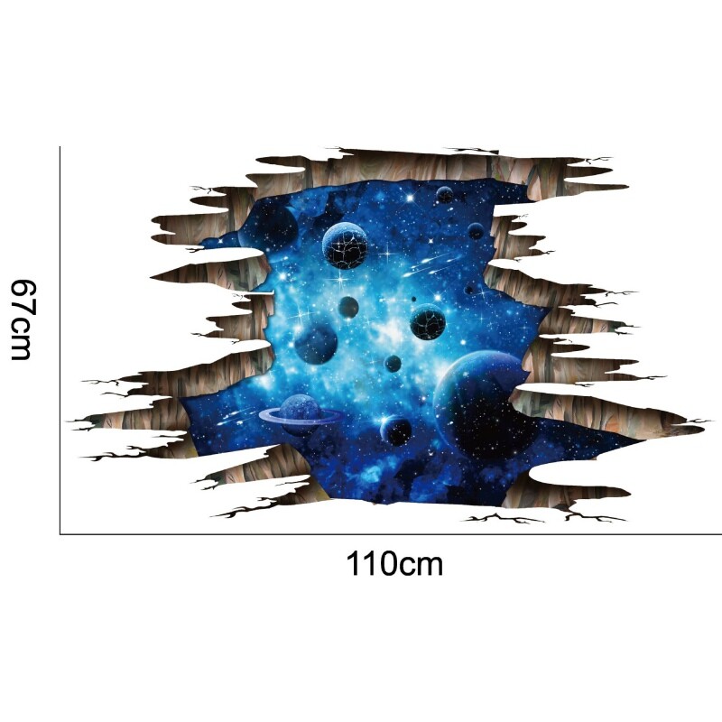 3D Removable Wall Floor Door Sticker Decals DIY Vinyl Mural Home Room ...