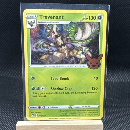 2022 Pokemon Trevenant #709 15/192 Holo Trick or Treat Booster | eBay