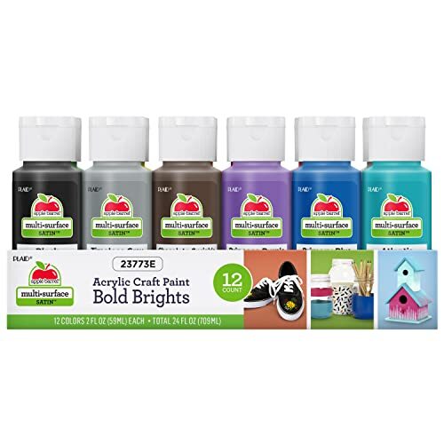 Essentials Acrylic Paint Set, 12, 24 Fl Oz (Pack of 1) | eBay