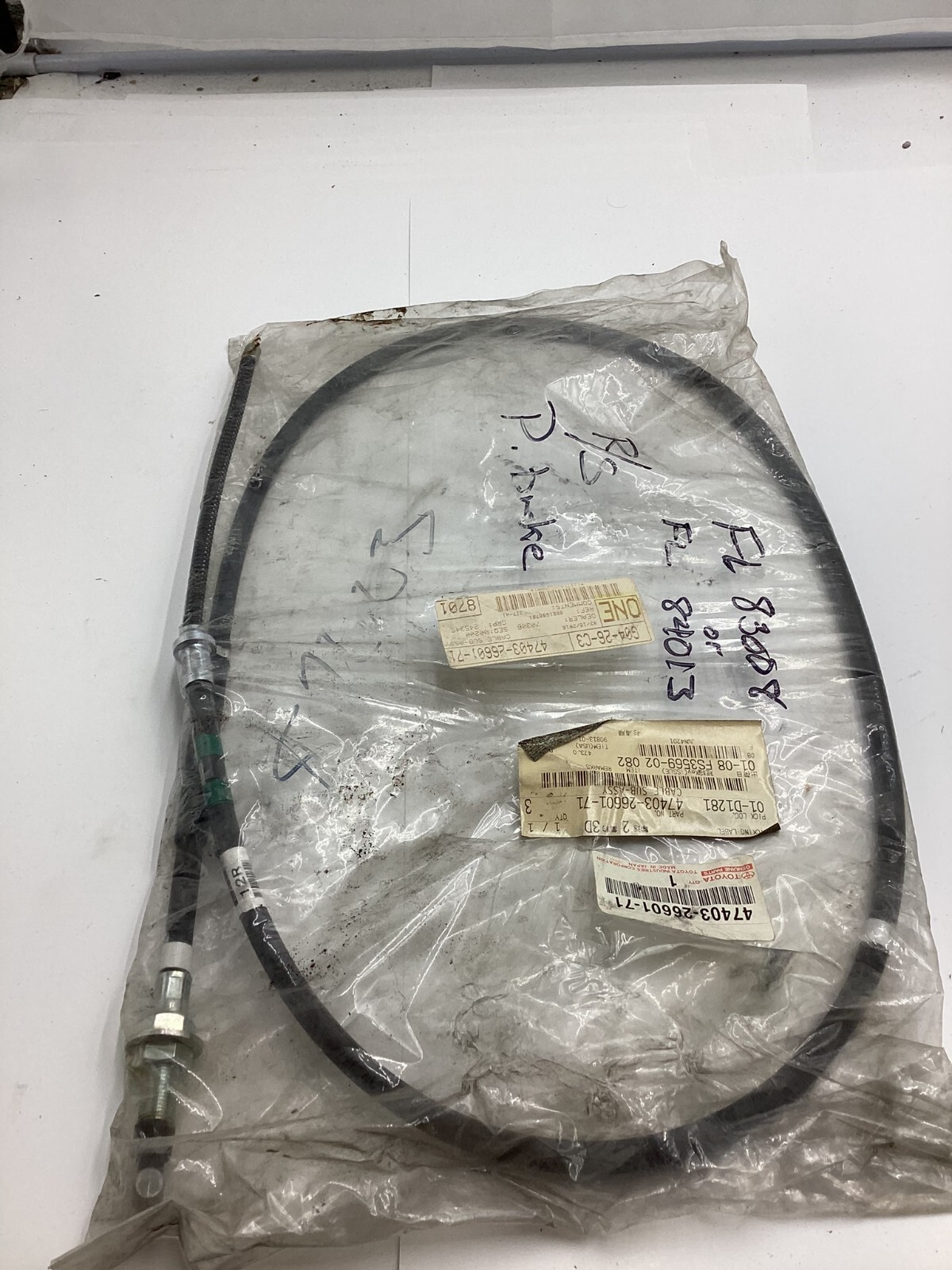 () Toyota 47403-26601-71 Emergency Brake Cable for sale online | eBay