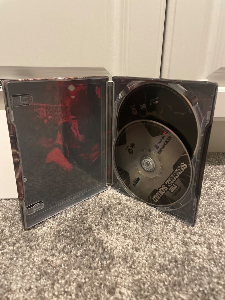 THE SUICIDE SQUAD 4K STEELBOOK (4K UHD Blu-Ray) Best Buy Exclusive OOP ...