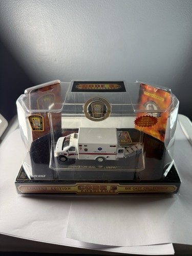 Limited Edition Code 3 Ambulance Die-Cast Collectible - 1:64 Emergency ...