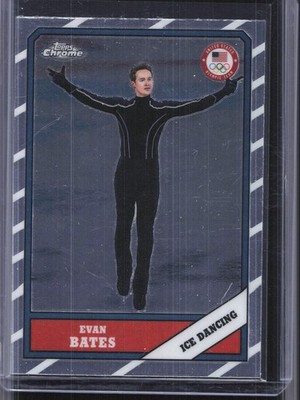 2026 Topps Chrome US Olympic Hopefuls #T86-14 Evan Bates 1986 Retro | eBay
