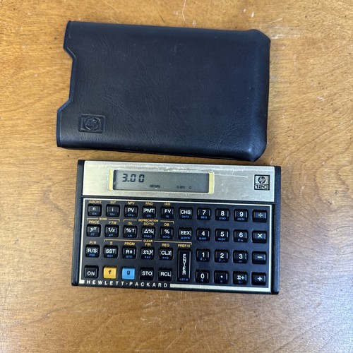 HP 12C Financial Calculator New Batteries Installed | eBay