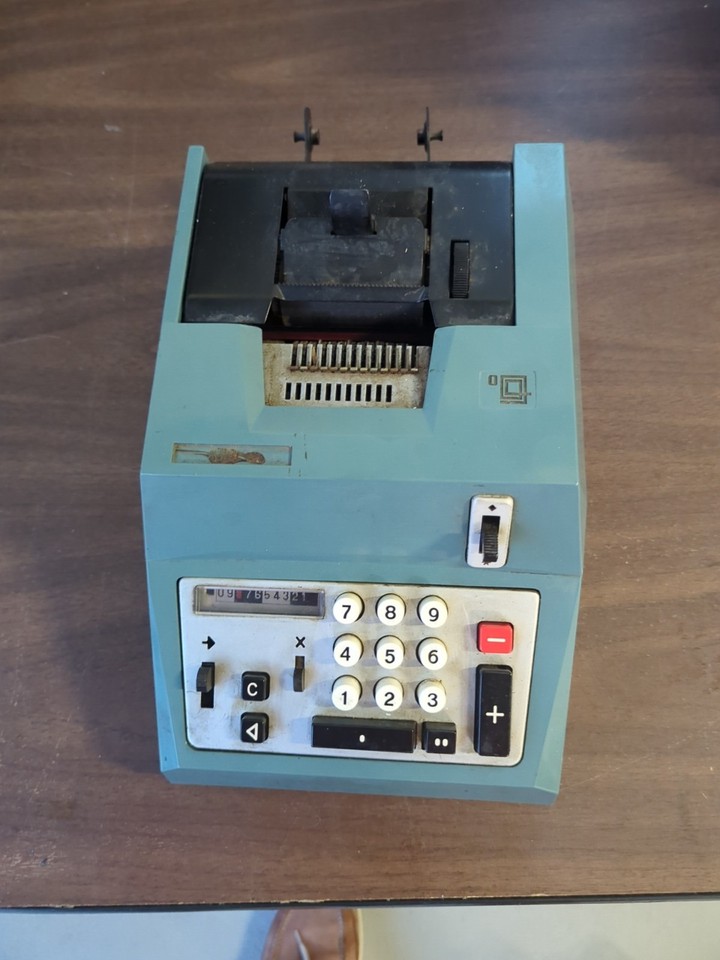 Olivetti Summa Quanta 20 R Vtg 1960's Adding Machine Calculator No ...