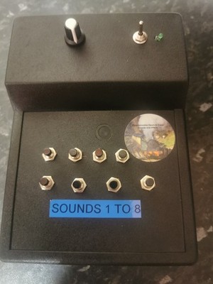 MODEL RAILWAY TRAIN STEAM & DIESEL SOUND & EFFECTS UNIT 8 CHANNELS 20W ...