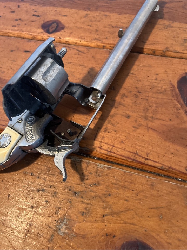 Vintage Original 1952 HUBLEY COWBOY Cap Gun Replica Toy Works As It ...