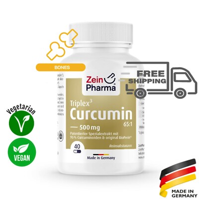 CURCUMIN Triplex 500mg (40 capsules) ZEINPHARMA | eBay
