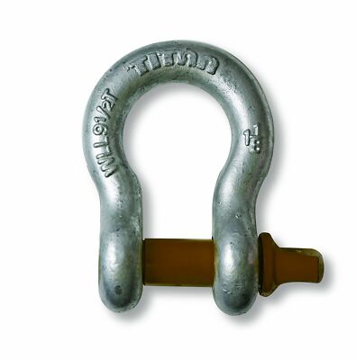 Titan 10319052, Bow Type Anchor Shackle 3/8-Inch Hot Dip Galvanized ...