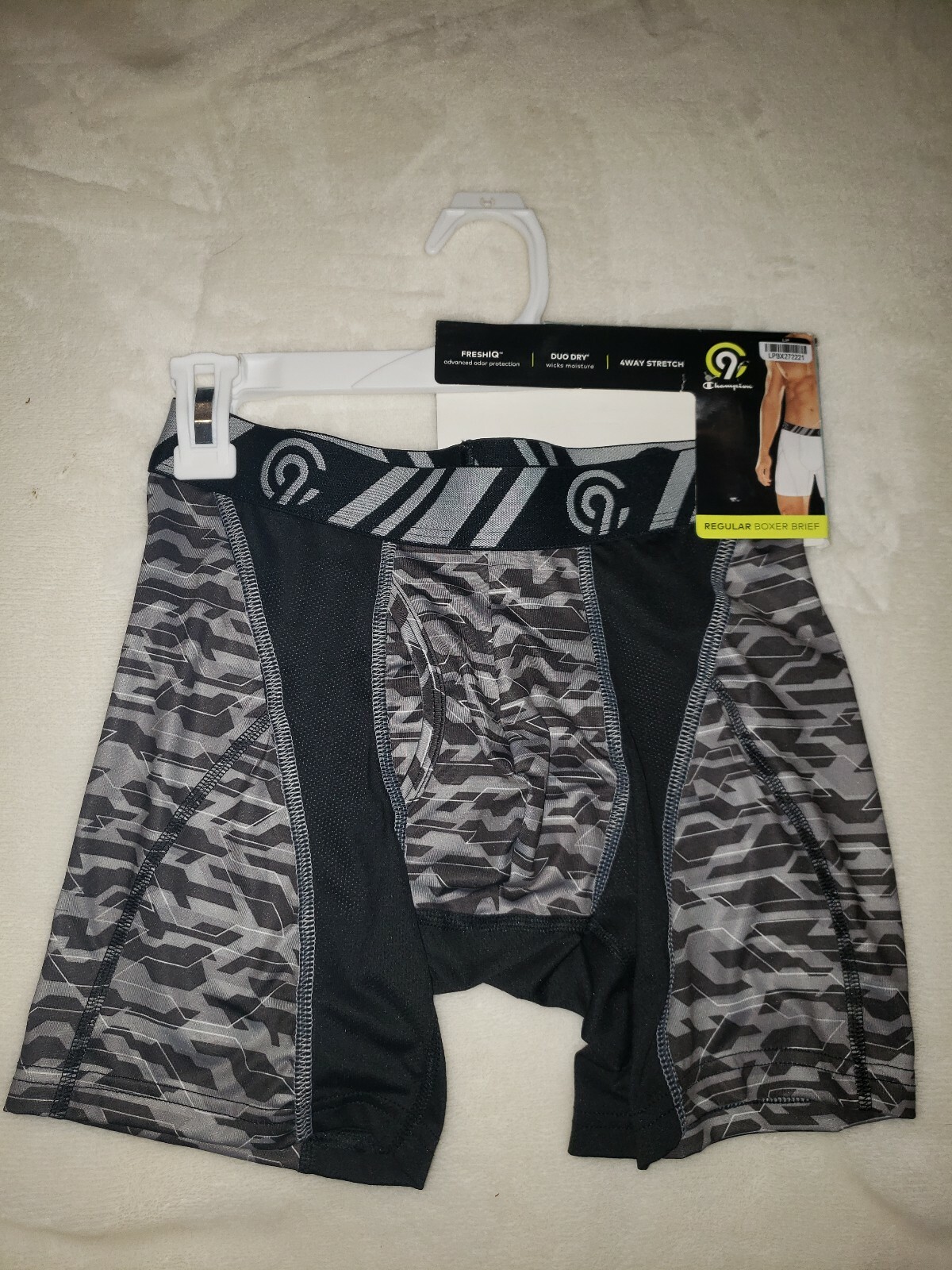 C9 Champion Men's Regular Boxer Briefs Duo Dry FreshIQ S (U1) | eBay