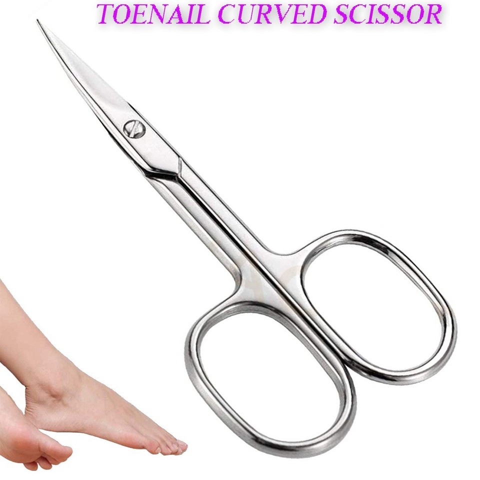 Toe Nail Scissors | Extra Sharp Nail Scissors | Manicure Pedicure Men ...