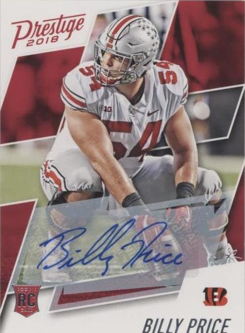 2018 Panini Prestige - Rookie Billy Price #256 Signatures (AU, RC) for ...