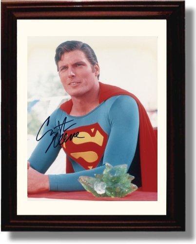 16x20 Framed Christopher Reeve Autograph Promo Print - Superman | eBay