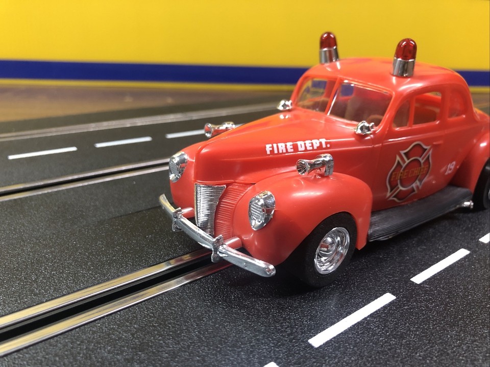 1/24 scale Analog Slot Car Designed For Carrera Tracks, 40 Ford Police ...