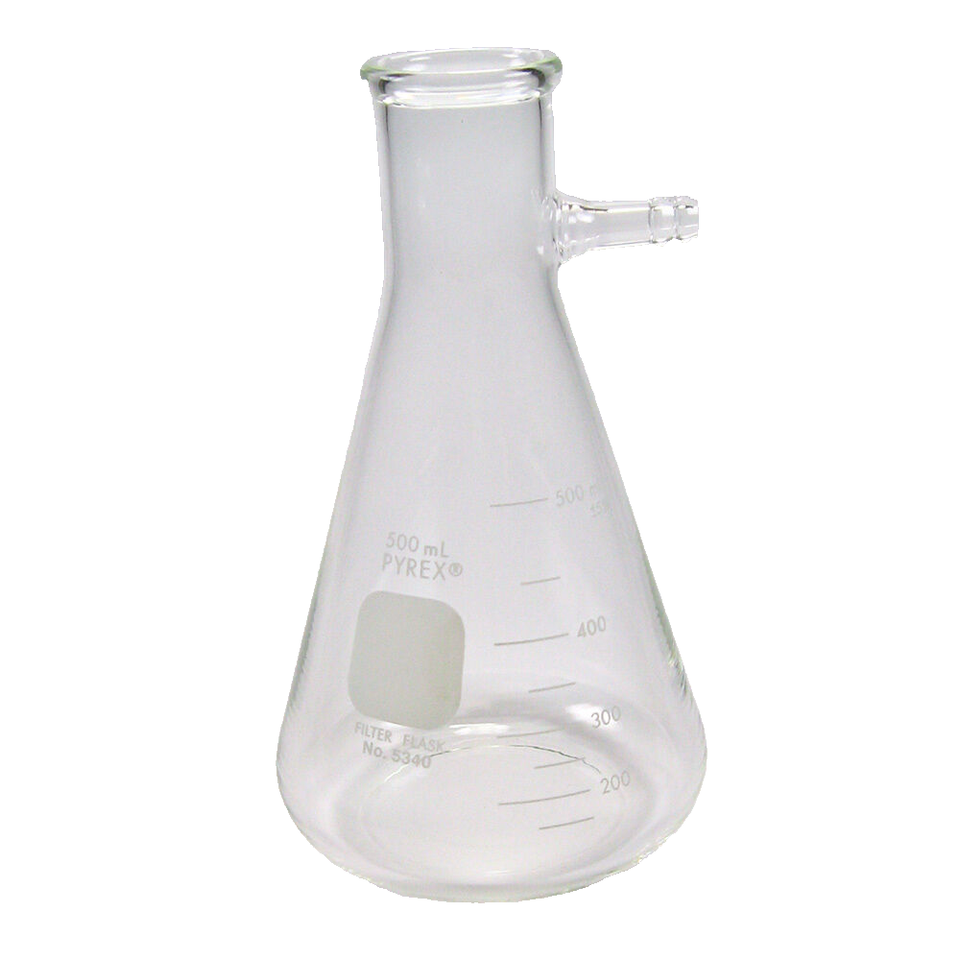Vacuum Filter Flask, 500mL, Pyrex Series 5340 | eBay