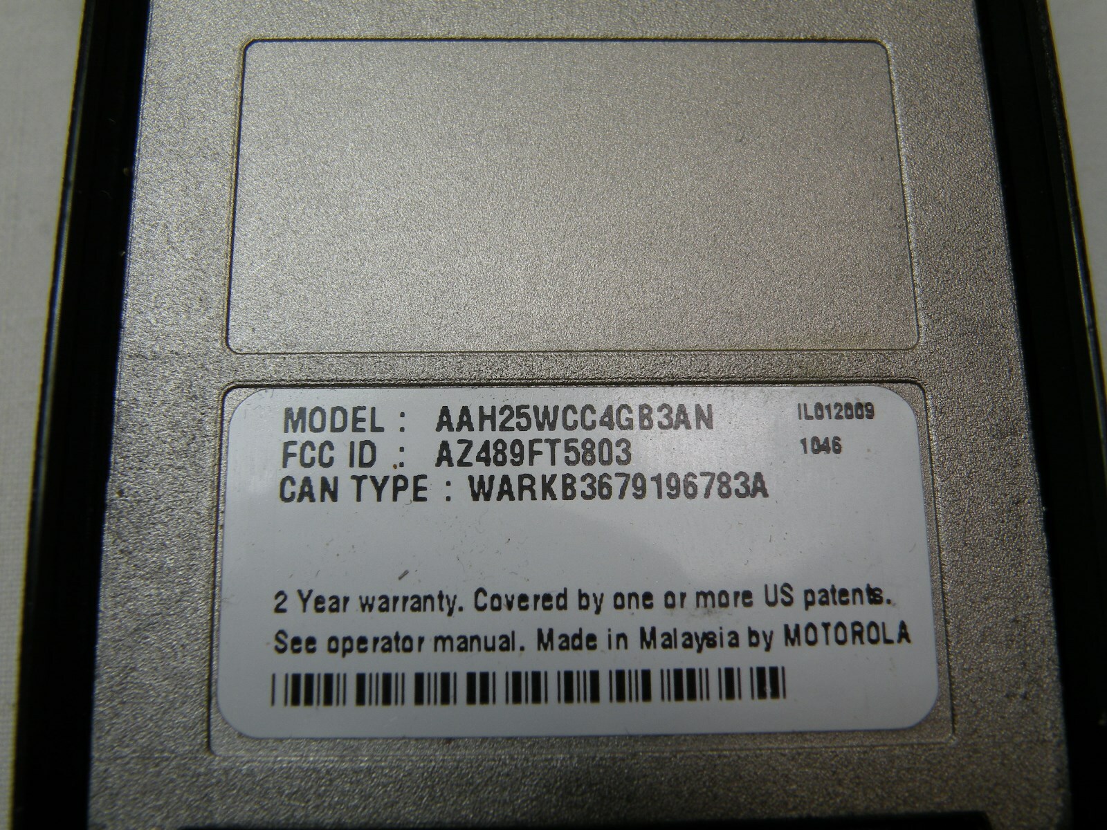 Motorola Mtx950 Portable Radios 900 MHz Model AAH25WCC4GB3AN for sale ...