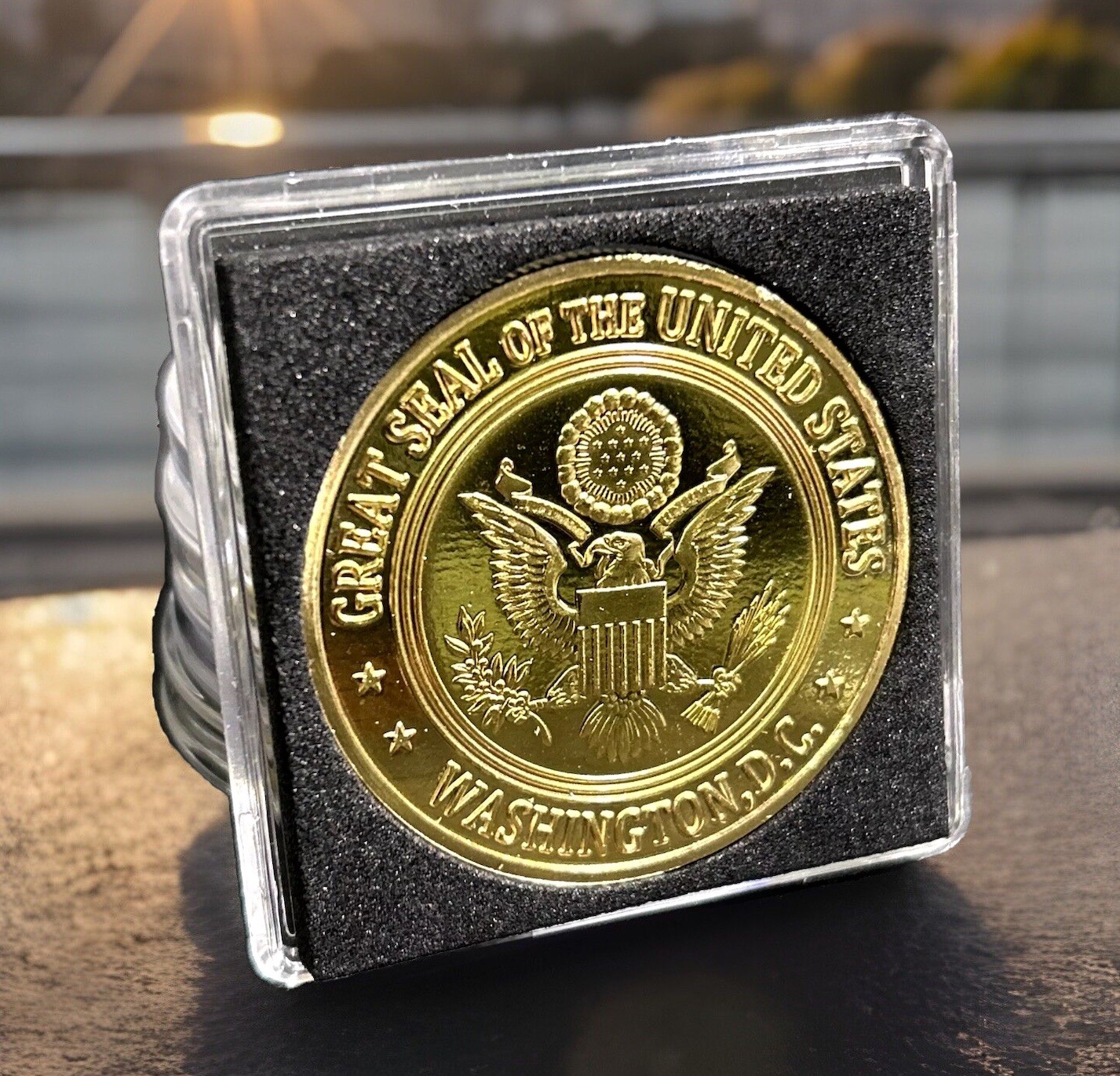 ATF Challenge Coin BUREAU OF ALCOHOL TOBACCO FIREARMS & EXPLOSIVES w ...