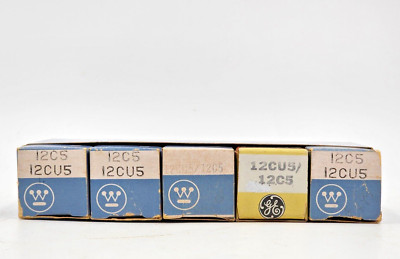 12CU5 / 12C5 5 Tubes New (New Old Stock) Test NEW 1 Year Warranty | eBay