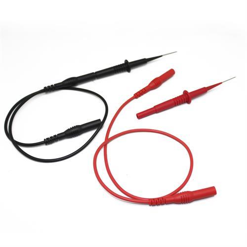 AideTek Stainless Steel Needle Tipped Tip Multimeter Probes Test Leads ...