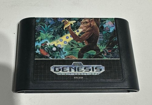 Toki: Going Ape Spit (Sega Genesis, 1992) Tested 10086011272| eBay