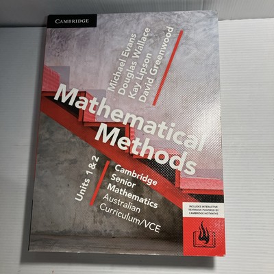Cambridge VCE Mathematical Methods Units 1&2 AUSTRALIAN CURRICULUM ...