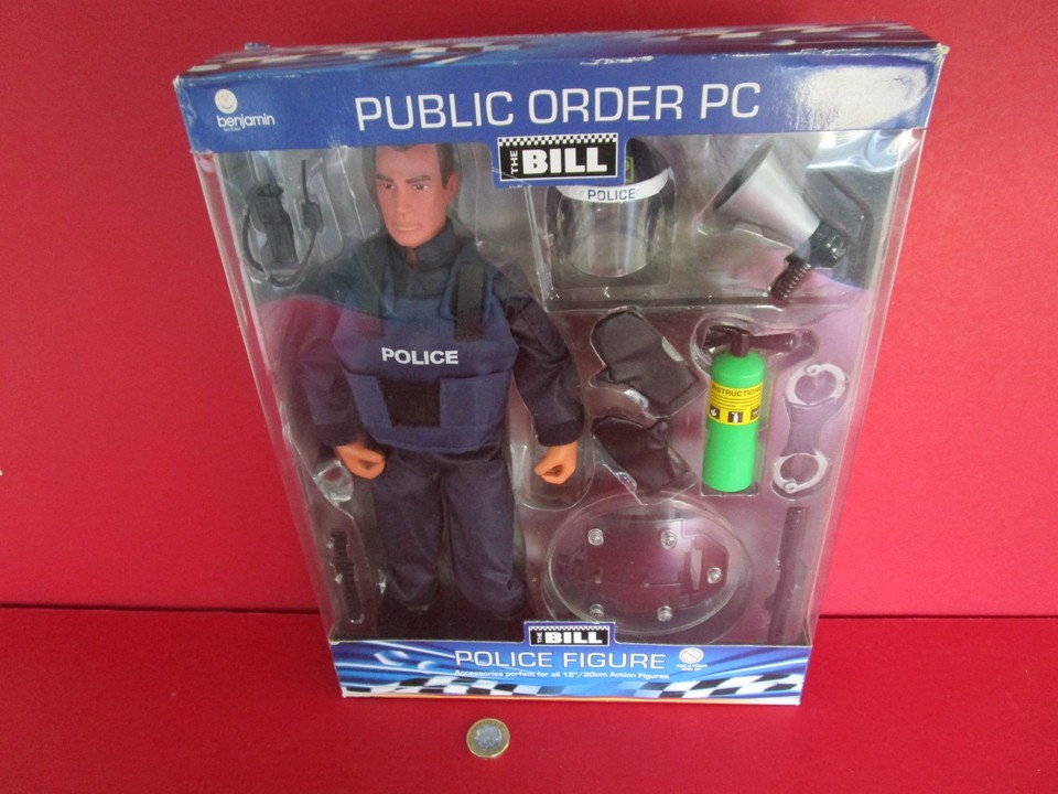 Benjamin Toys The Bill Public Order PC Police Figure Unopened Set | eBay UK