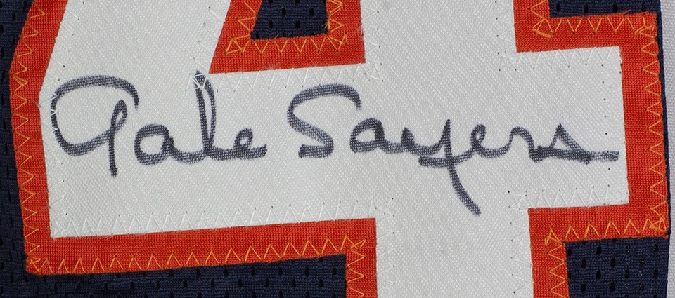 Gale Sayers Signed Custom Blue Pro Style Football Jersey PSA/DNA | eBay