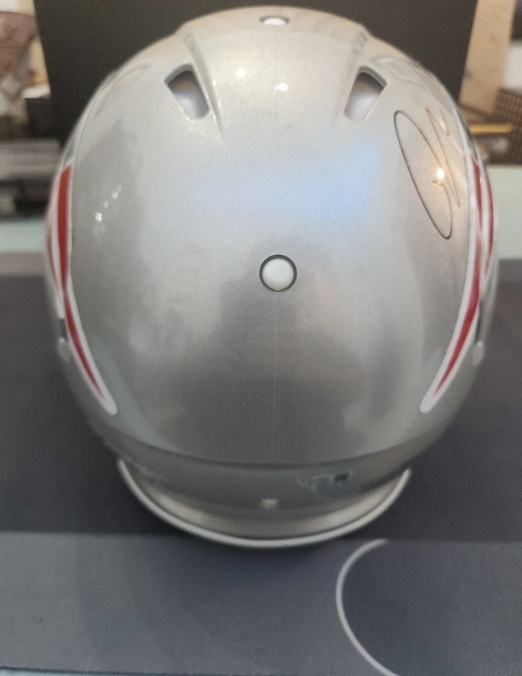 Drake Maye Signed Full Size Speed Authentic Helmet New England Patriots ...